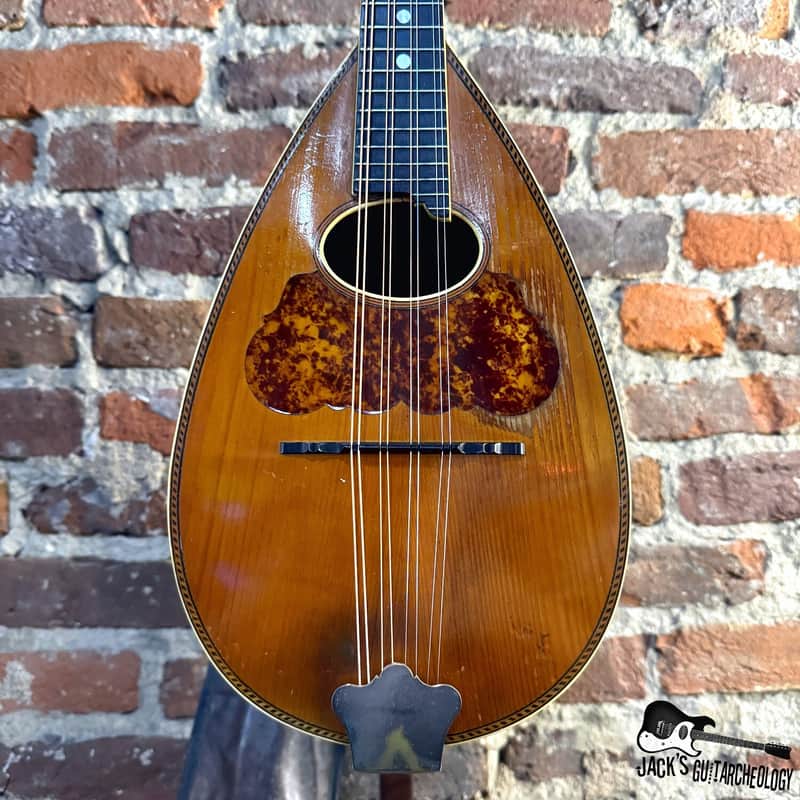 Washburn Cremonatone Bowlback Mandolin w/ GB (1893 - Natural) | Reverb