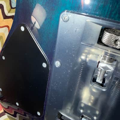 Ibanez Prestige S5470 - Japan Transparent Blue Flame Maple | Reverb