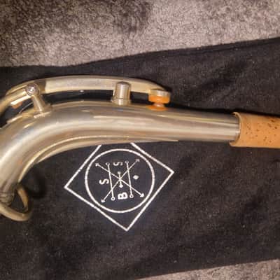 Boston Sax Shop Heritage Alto Saxophone Neck - Silver | Reverb