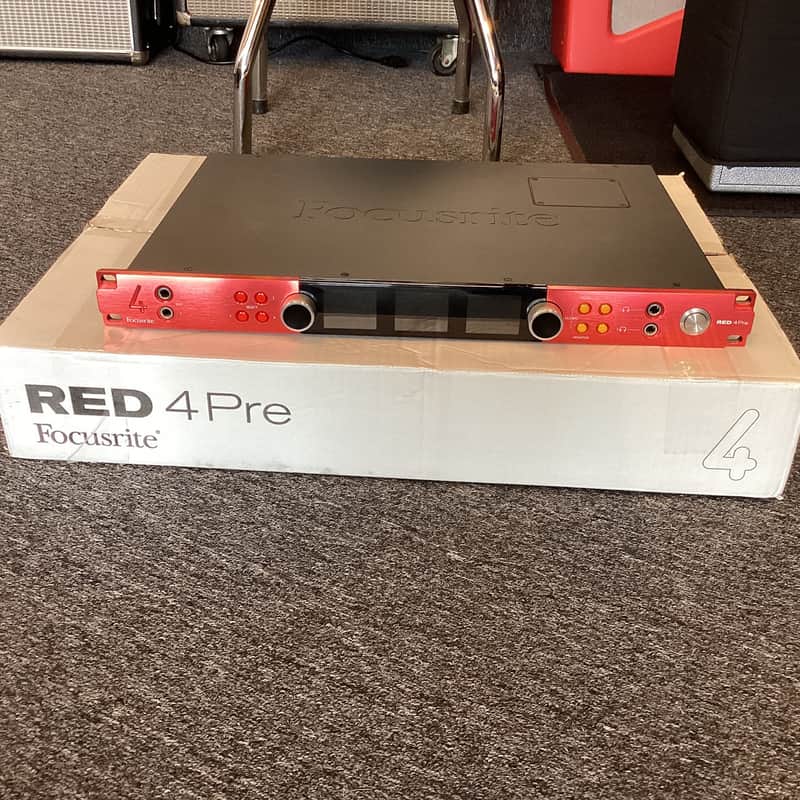 Focusrite RED 4 Pre Preamp Thunderbolt Interface | Reverb