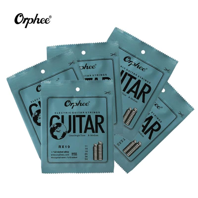New 10 Set Orphee RX19 Electric Guitar Strings Set Medium | Reverb
