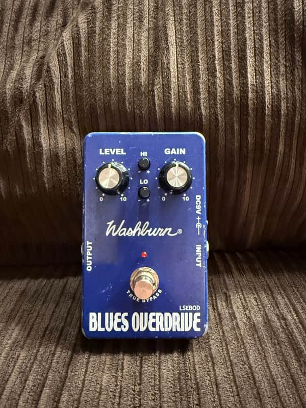 Washburn LSEBOD Blues Overdrive Pedal *Discontinued/RARE* | Reverb