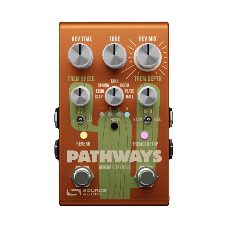 Source Audio Pathways Reverb & Tremolo Pedal | Reverb Canada