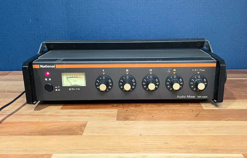 National WR-420A Rare Japanese 4 Channel Mixer / Saturator | Reverb