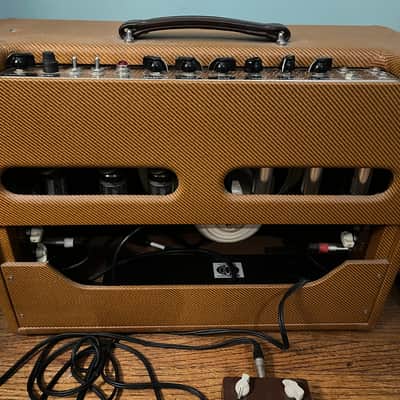 Lazy J J40 with tremolo and reverb 2019-2020 - Tweed | Reverb