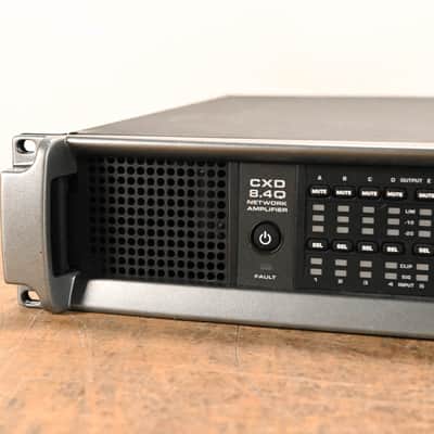 QSC CXD8.4Q 8-Channel, 4000W Network Amplifier with Mic/Line | Reverb