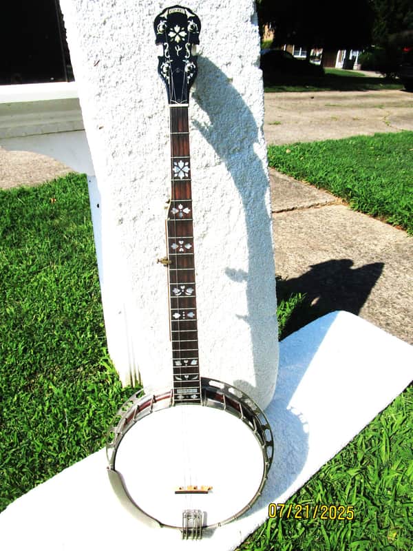 Alvarez Silverbelle 5 String Banjo, 1980's, Japan, Customized | Reverb