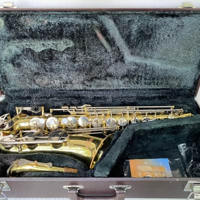 Yamaha YAS-23 Alto Saxophone – Great Condition w/ Mouthpiece | Reverb