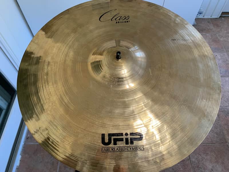 UFIP 21" CLASS SERIES BRILLIANT RIDE CYMBAL | Reverb