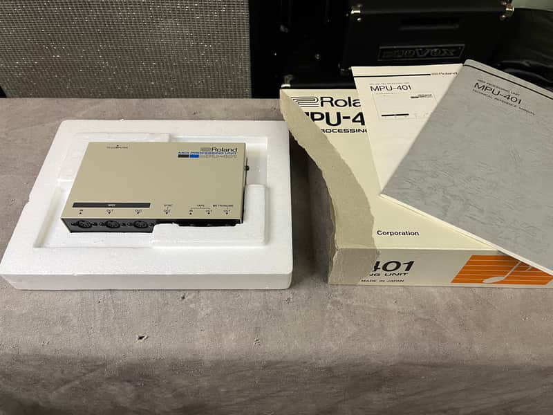 ROLAND MPU-401 MIDI PROCESSING UNIT - VERY NICE! W/ Orig. BOX | Reverb