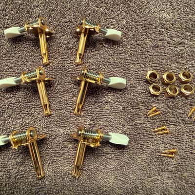 Waverly High Ratio Guitar Tuners with Ivoroid Knobs, for | Reverb