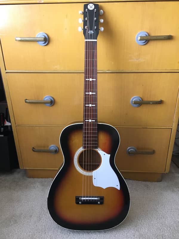 Harmony Sears Roebuck Parlor Guitar model 319 from early | Reverb UK