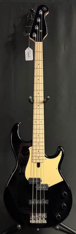 Yamaha BB434M Broad Bass 4-String Bass Guitar Gloss Black | Reverb