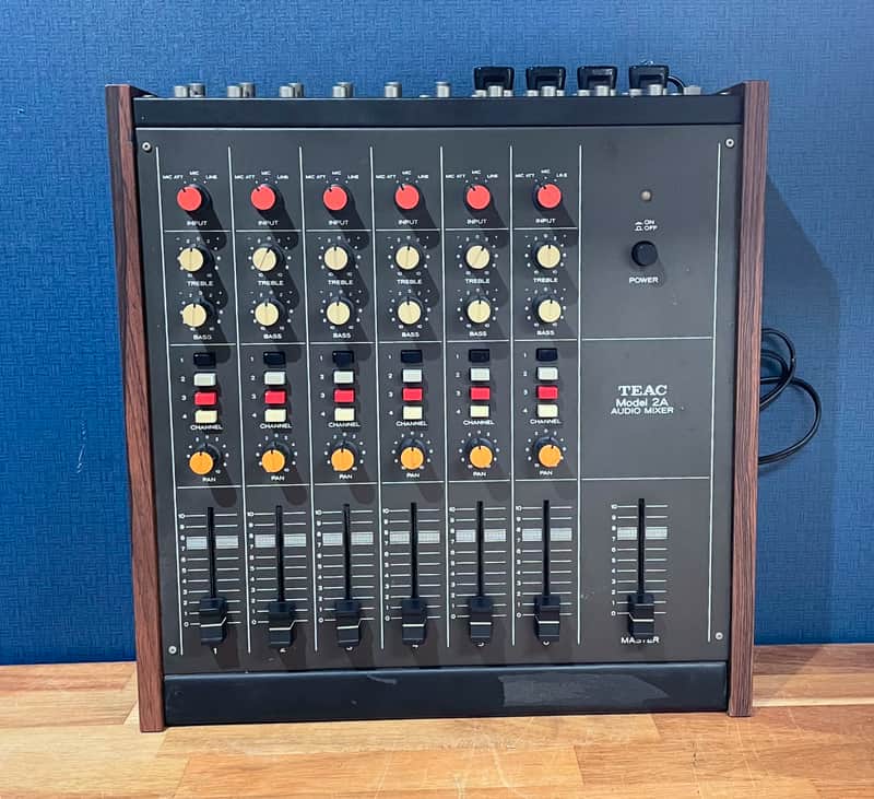 Teac Model 2A Vintage Analog Mixer 6 inputs / Great EQs and | Reverb