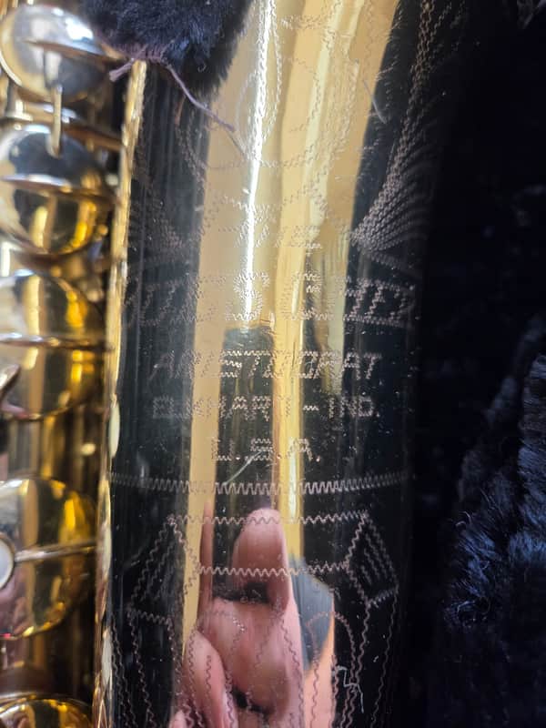 Buescher Aristocrat II "Big B" Tenor Saxophone 1948 - Brass | Reverb