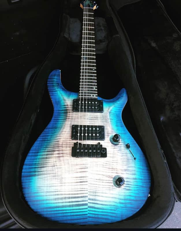 Kiesel California Carved Top (CT6) 2016 - Deep Blue over | Reverb