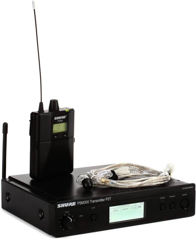Shure P3TRA215CL PSM300 Wireless Personal Monitor System with | Reverb