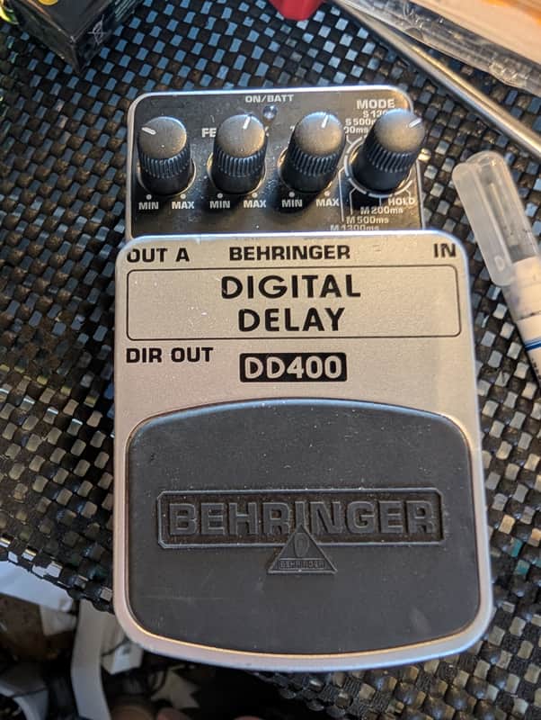 Behringer Dd400 digital delay pedal | Reverb