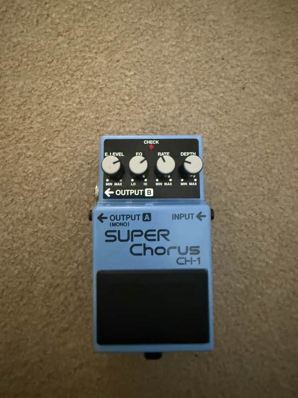 Boss CH-1 Super Chorus (Dark Gray Label) 2001 - Present - | Reverb