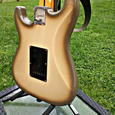 Squier CME exclusive classic vibe 70's Stratocaster - Antigua | Reverb