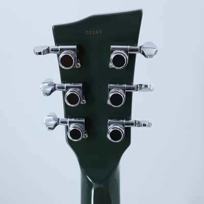 Dunable DE Series Asteroid - Olive Green w/Block Inlays | Reverb