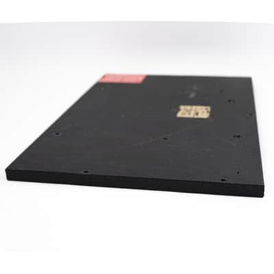 Leslie 860 Amplifier Cabinet Back Panel Part with Schematic | Reverb
