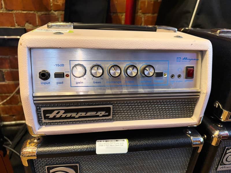 Ampeg Micro VR 200-Watt Compact Solid State Bass Amp Head - | Reverb