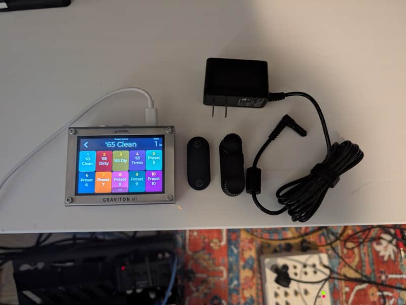 Luminite FX touchscreen Graviton M1 Midi Controller + | Reverb