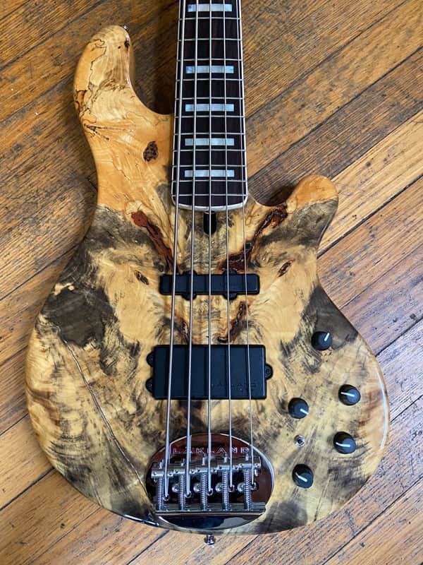 Lākland USA 5594 Buckeye Burl Active Bass 2024 - Natural | Reverb