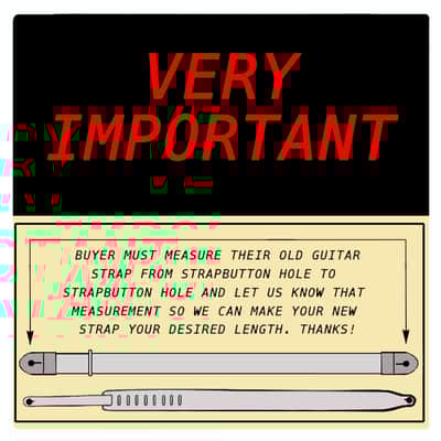 Loft Relics "White Knight" guitar strap | Reverb The Netherlands