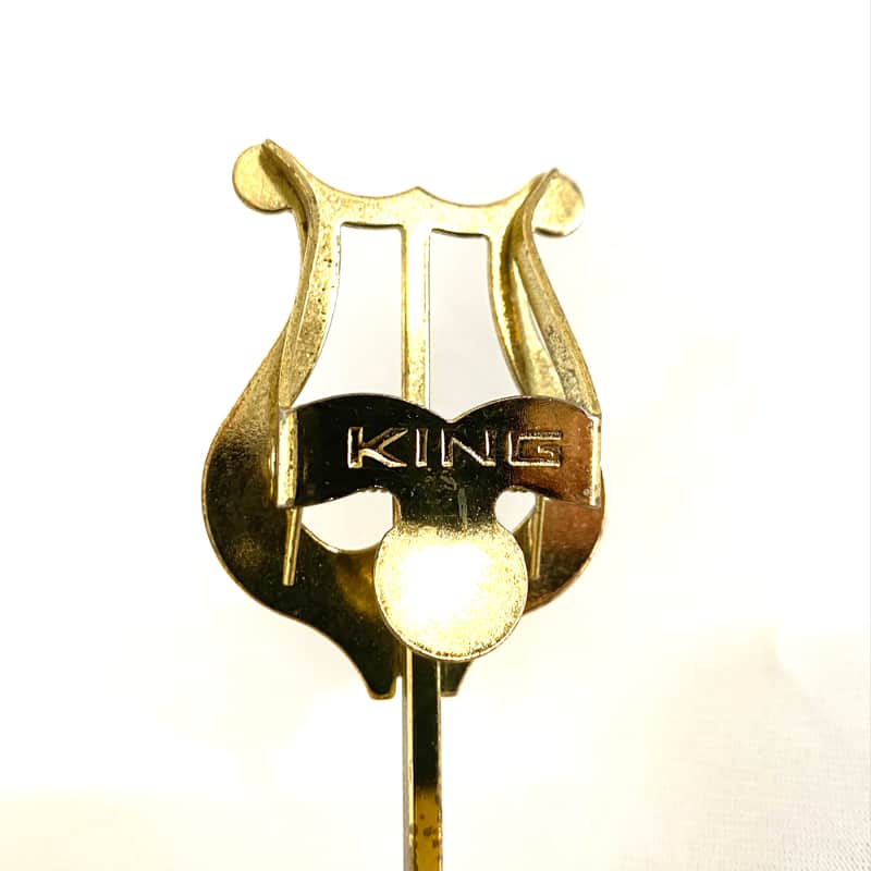 Vintage King Tenor/ Alto Saxophone Music Lyre | Reverb