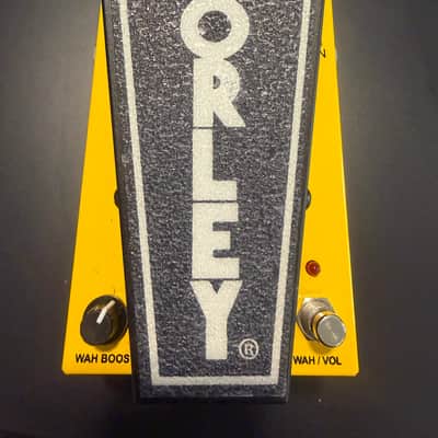 Morley 20/20 Power Wah Volume 2020 - Present - Yellow - mint | Reverb