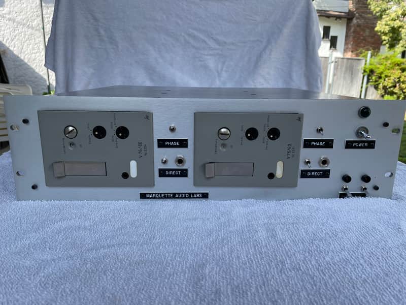 Telefunken V76 76/80 tube mic preamps c 1960-dual channels | Reverb