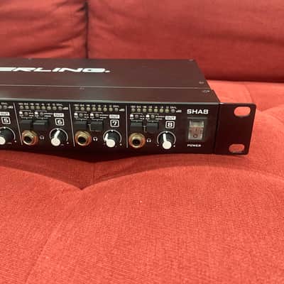Sterling Audio SHA8 8 Channel Rackmount Headphone Amplifier | Reverb