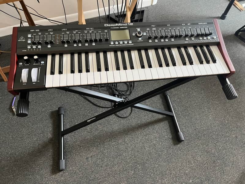 Behringer DeepMind 12 49-Key 12-Voice Polyphonic Analog Synth | Reverb