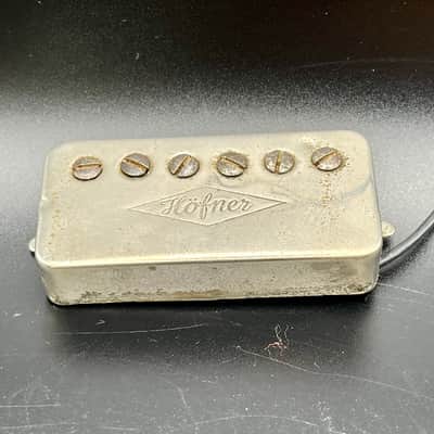 1960s Hofner Diamond Logo 510 pickup - Nickel | Reverb
