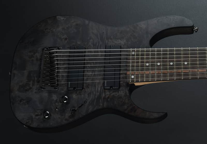 Ibanez Axe Design RG9PB - Transparent Gray Flat | Reverb