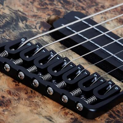 Schecter Reaper-7 Multiscale LH - Satin Charcoal Burst (1515) | Reverb