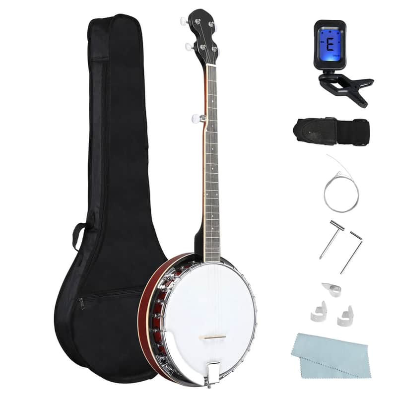 New Hot Push! 38in 5 String Right Hand Sabili Banjo A Premium | Reverb