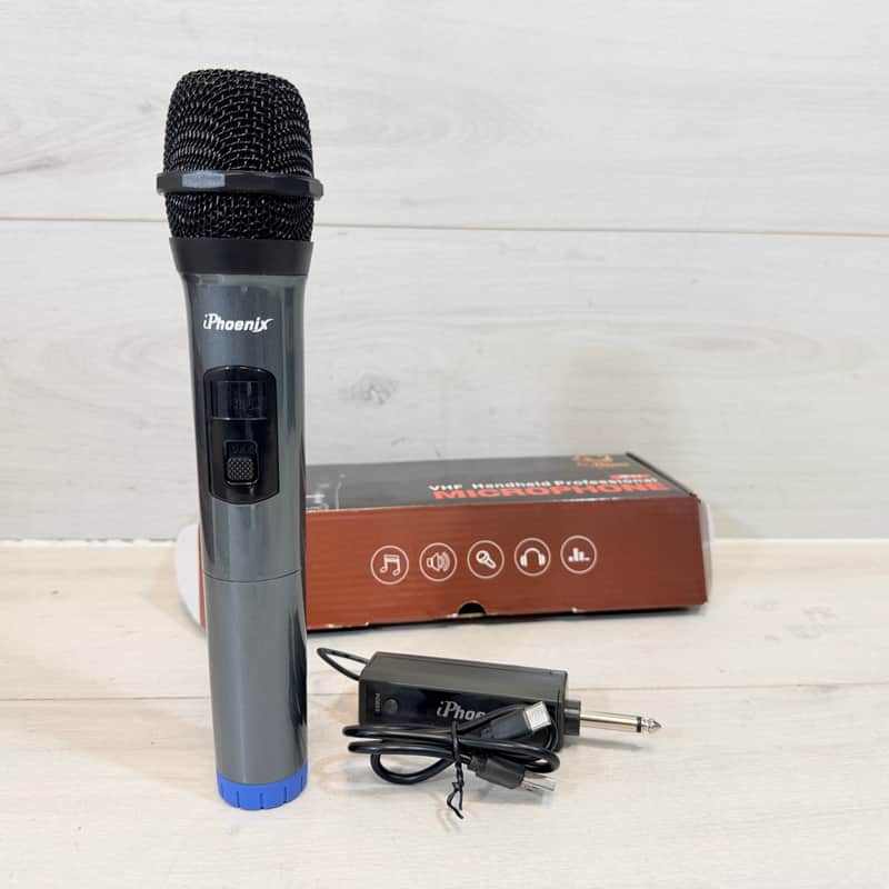 Phoenix Audio VHF Handheld Wireless Microphone – Rechargeable | Reverb