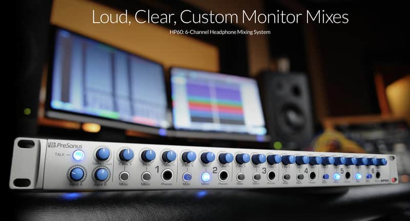 PreSonus HP60 6-Channel Headphone Amplifier | Reverb