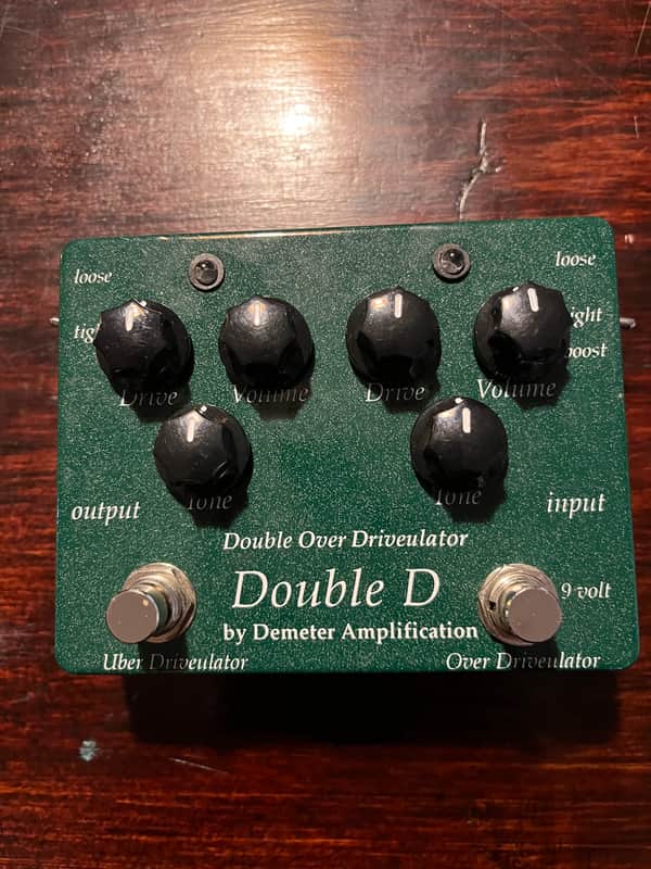 Demeter DD-1 Double D Overdrive 2010s - Green | Reverb