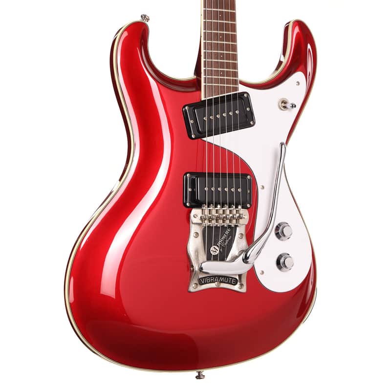 Mosrite Super Custom '63 Sidejack Candy Apple Red MIJ | Reverb Canada