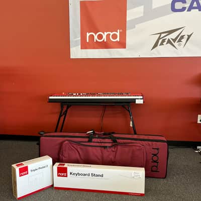 Nord Stage 4 HA88 Hammer Action 88-Key Digital Piano - Red | Reverb
