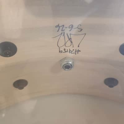 Pork Pie 14x5.5" 10-ply Maple Snare in Mappa Burl Gloss | Reverb
