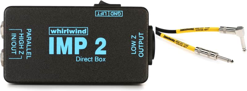 Whirlwind IMP 2 1-channel Passive Instrument Direct Box | Reverb