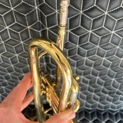 Getzen 300 Series Bb Trumpet with Yamaha case and mouthpiece. | Reverb