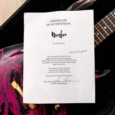 2017 Dave Bunker Custom Shop David Lawrence DL Model Boutique | Reverb