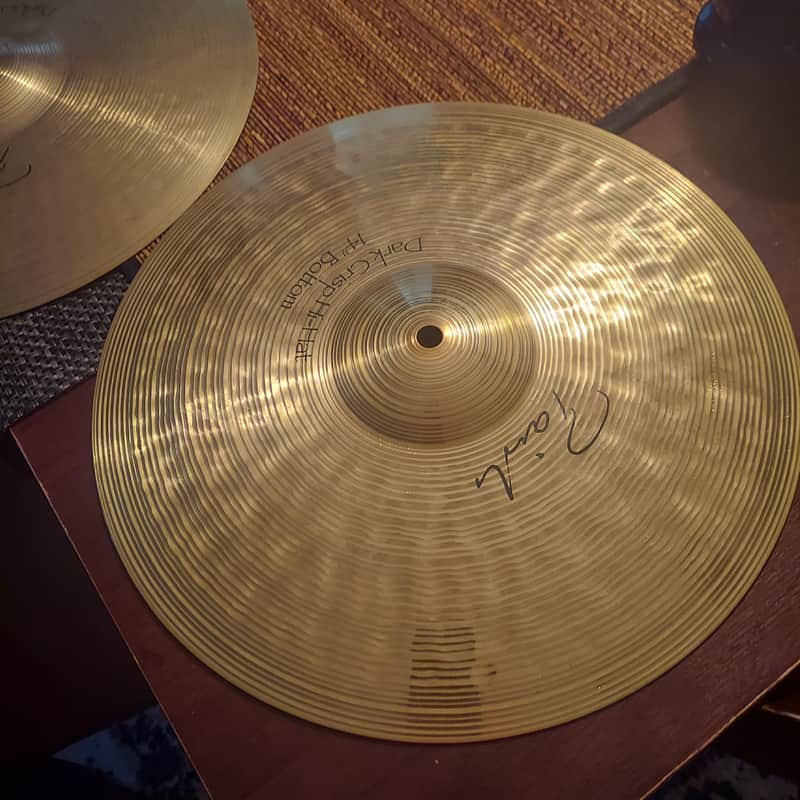 Paiste 14" Signature Dark Crisp Hi-Hat Cymbals (Pair) 1989 - | Reverb