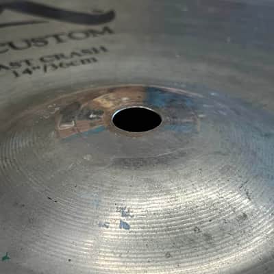 Zildjian 14" A Custom Fast Crash Cymbal | Reverb